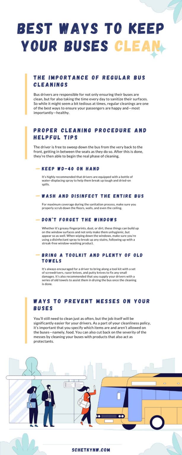 Best Ways to Keep Your Buses Clean