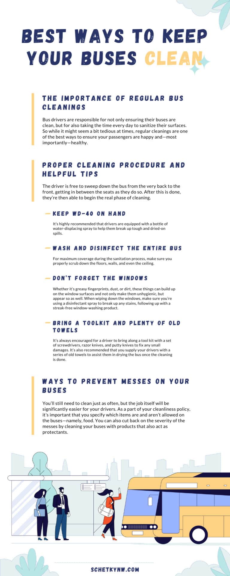 Best Ways to Keep Your Buses Clean